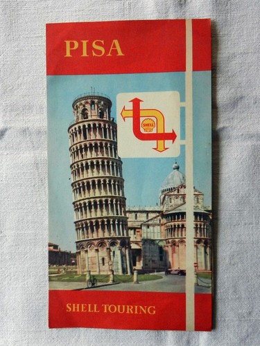 Libro CARTINA SOUVENIR PISA Shell Touring I.G. D. A Novara 1960 | eBay