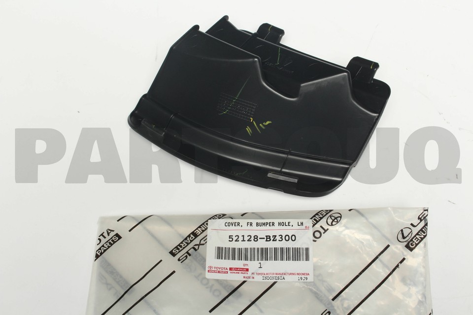 52128BZ300 Genuine Toyota COVER FR BUMPER HOL 52128-BZ300 | eBay