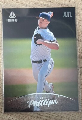 2023 Panini Chronicles Luminance Baseball Cole Phillips #1 Atlanta ...