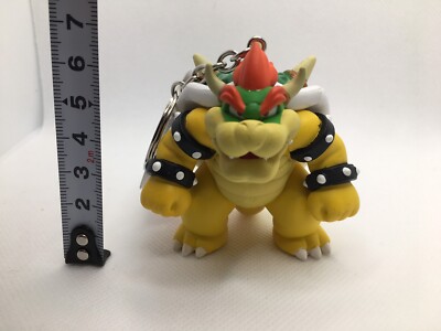 USJ Bowser Figure Keychain Super Mario Bros. Super Nintendo World Japan ...