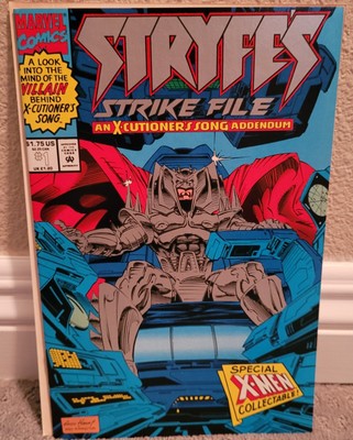 STRYFES #1 Strike File Special XMEN collectable 1993 Marvel VF+ | eBay