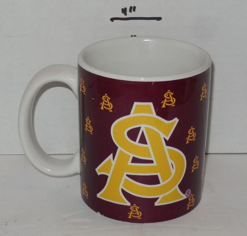 Arizona State University Sun devils ASU Coffee Mug Cup | eBay