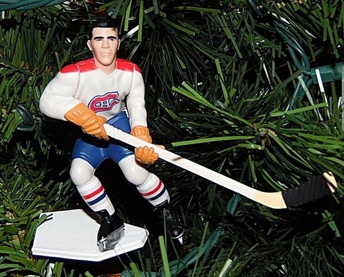 Maurice Rocket Richard Montreal Canadiens Hockey NHL Tree XMAS Ornament ...