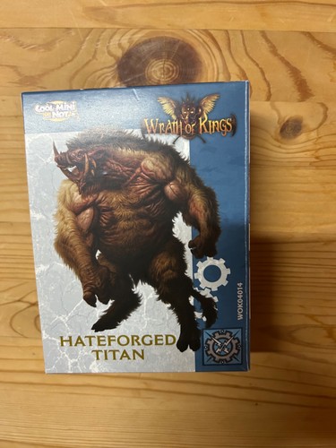 Wrath of Kings House Teknes Hateforged Titan Box New Rare OOP CMON | eBay