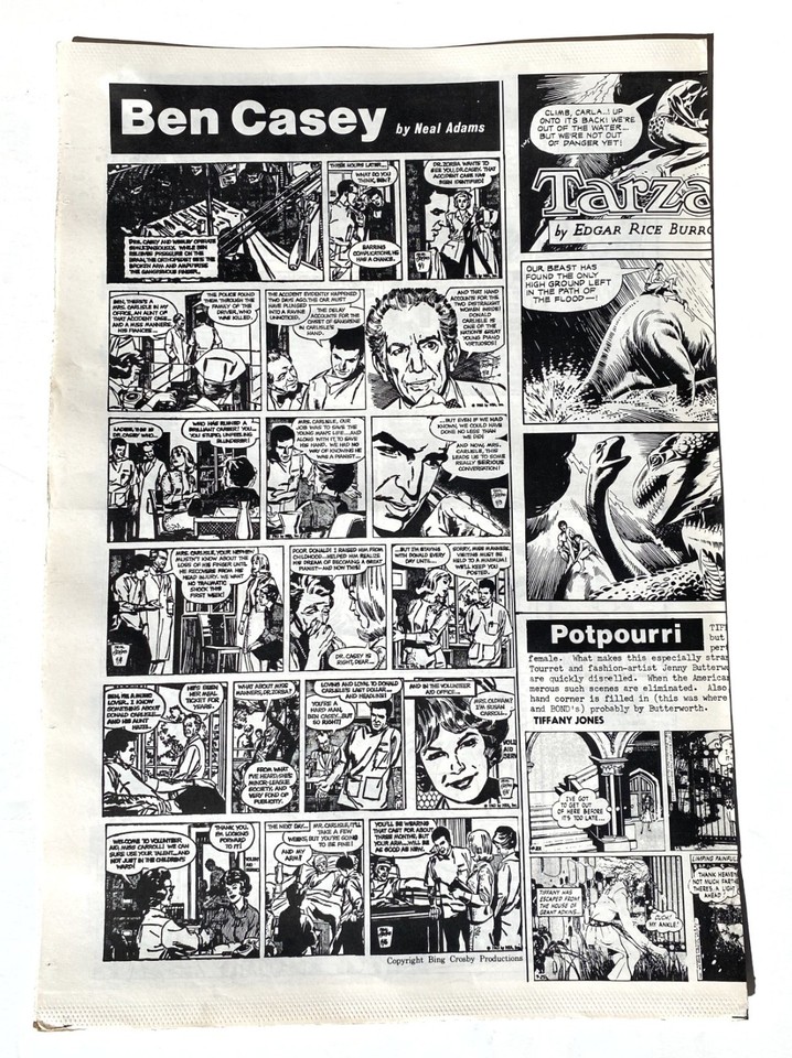 52 Weeks of Neal Adams' Ben Casey daily strips | eBay
