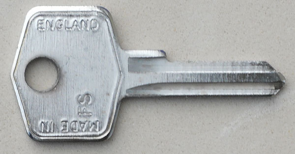 Made in England - FS key blank for your MG, Healey, Triumph etc WBH | eBay