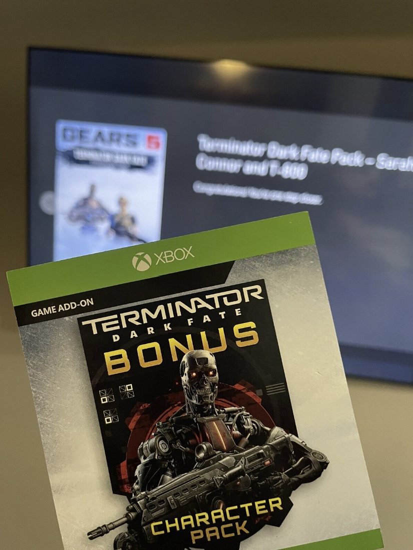 Gears 5 Terminator Dark Fate Pack Sarah Conner + T-800 (Xbox One ...