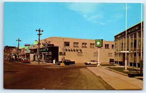 Postcard Bathurst, New Brunswick, Canada Main Street G109 | eBay