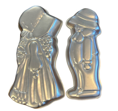 Vintage 1970’s Wilton Cake Pans Holly Hobbie & Robbie Hobbie 14 ...