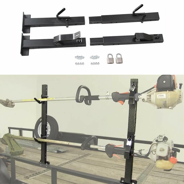 2 Place Locking Trimmer Rack Trim Holder Fit for Open Landscape ...