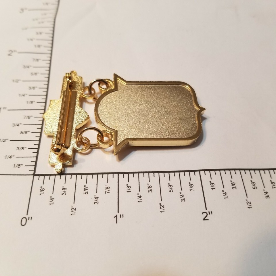 US Civilian Distinguished Rifleman Badge US Hallmark Made In USA 1.5"x2 ...