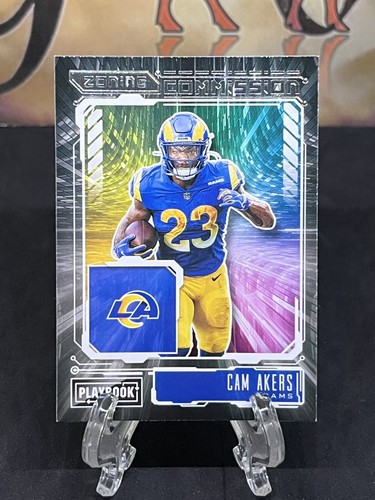 2021 Panini Playbook Cam Akers #ZC-CAK Zoning Commission Los Angeles Rams | eBay