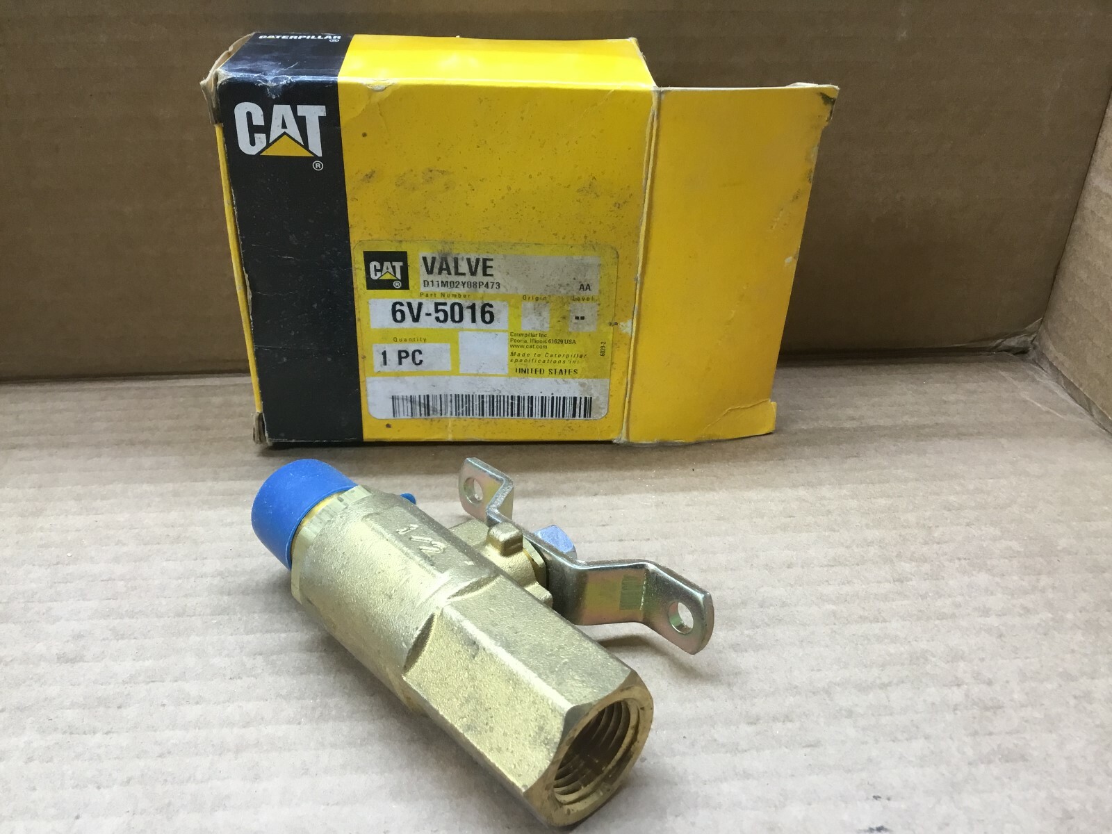 NEW OEM CATERPILLAR VALVE 6V5016 CAT 6V-5016 | eBay