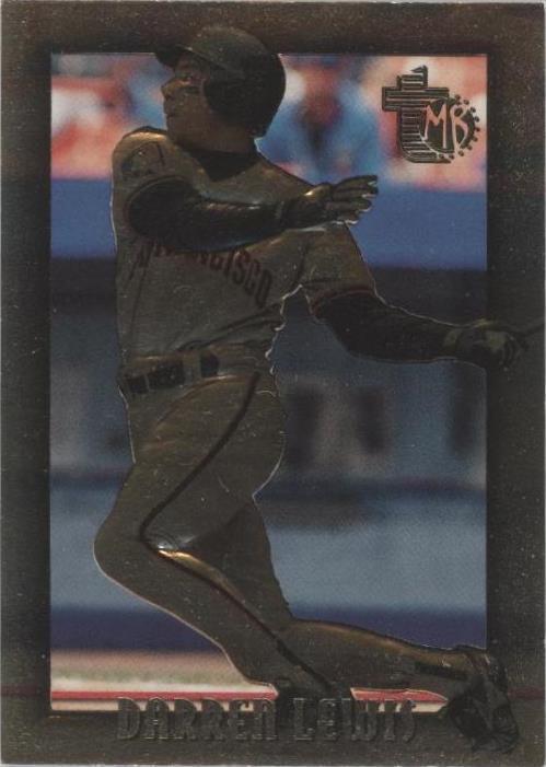 1995 Topps Embossed - Darren Lewis #140 Golden Idols for sale online | eBay