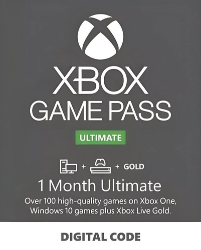 Xbox Game Pass Ultimate 1 Month Membership (USA New+Existing) Instant e ...