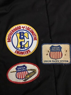 Lot Vintage Railroad Patch Union Pacific Brotherhood Locomotive ...