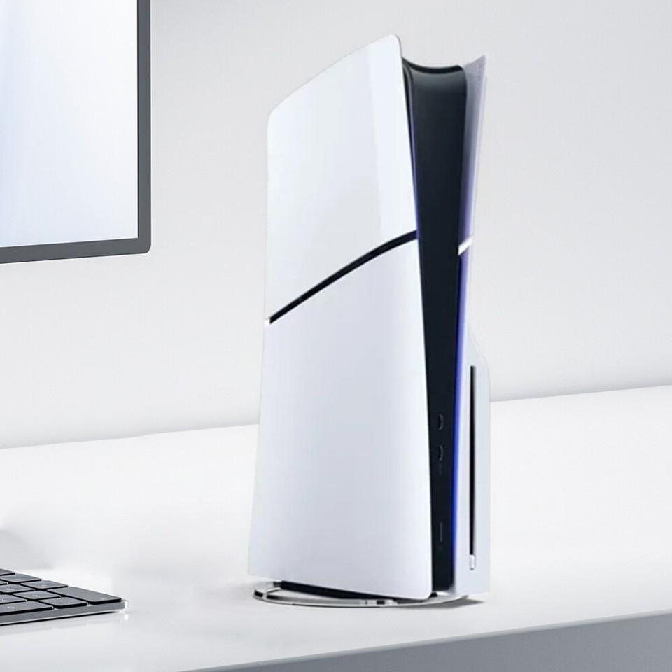 Metal Vertical Stand for PS5 Slim/PS5 Game Console Host Stand Console ...