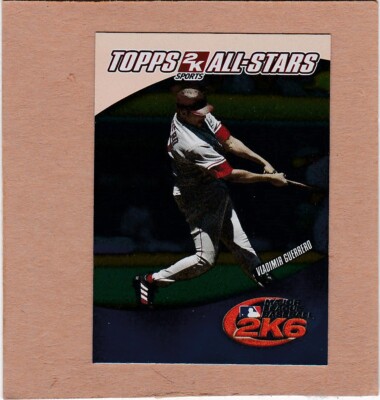 2006 TOPPS 2K6 TOPPS ALL STARS #7 OF 11 VLADIMIR GUERRERO ANGLES | eBay
