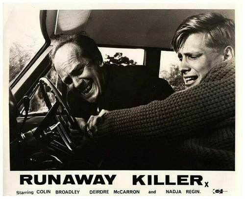 Runaway Killer Original Lobby Card Colin Broadley Struggle in Vintage ...
