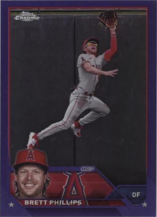 2023 Topps Chrome Update Series - Brett Phillips #USC84 Purple ...
