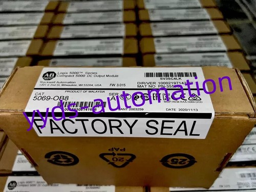 NEW Allen Bradley AB 5069-OB8 SER A Compact 5000 DC Output Module ...