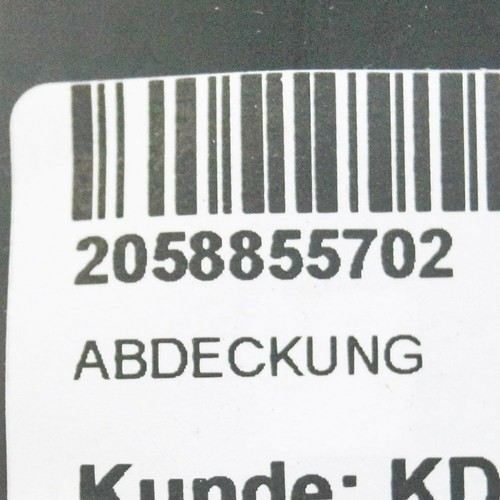 NEW MERCEDES BENZ C CLASS W205 PLASTIC TRIM COVER A2058855702 19-19 ...