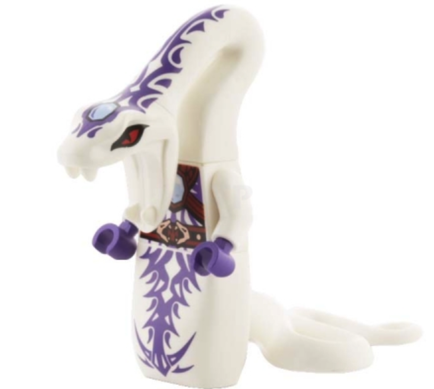 Lego Pythor P. Chumsworth 70750 White Ninjago Minifigure | eBay