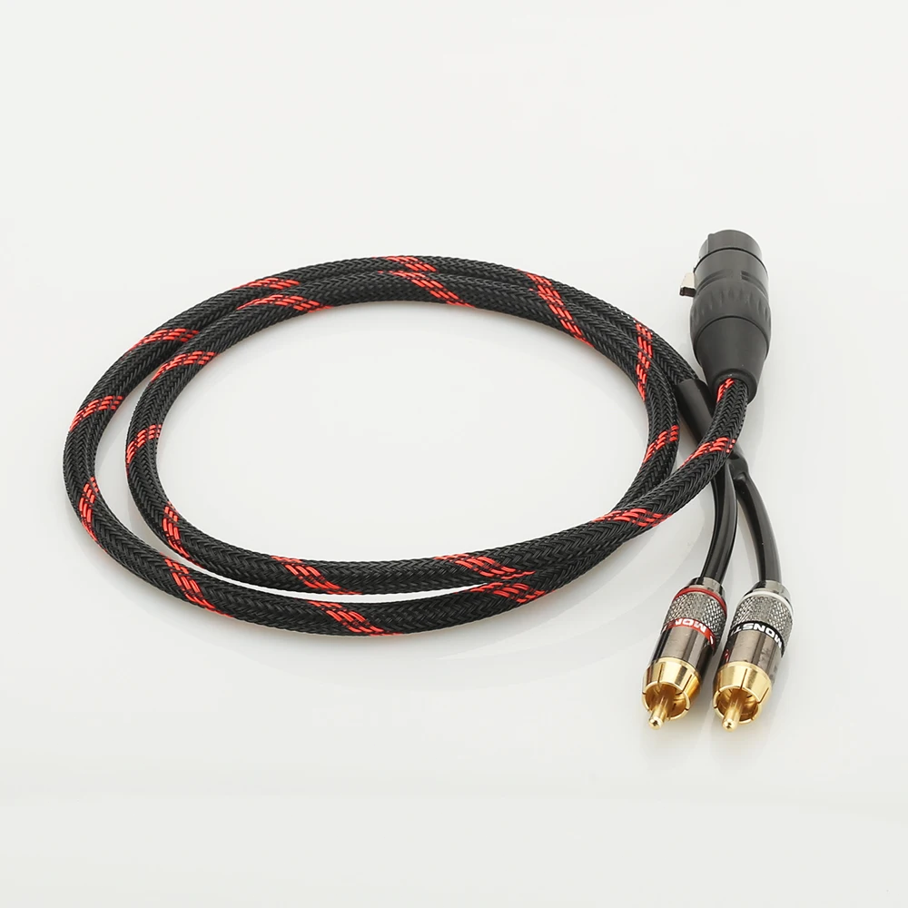 1.5m 3 Pin XLR Female to Dual RCA Male Plug Stereo Audio Y Splitter ...