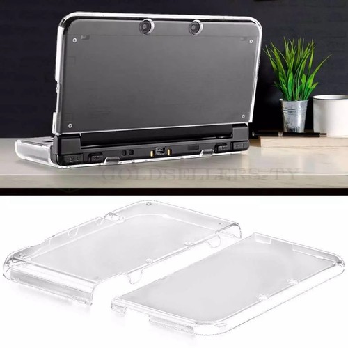For Nintendo 3DS XL/LL New 2015 Clear Crystal Hard Shell Protective ...