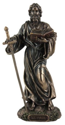 St Paul Saint Statue Saul of Tarsus Veronese Bronze | eBay Australia