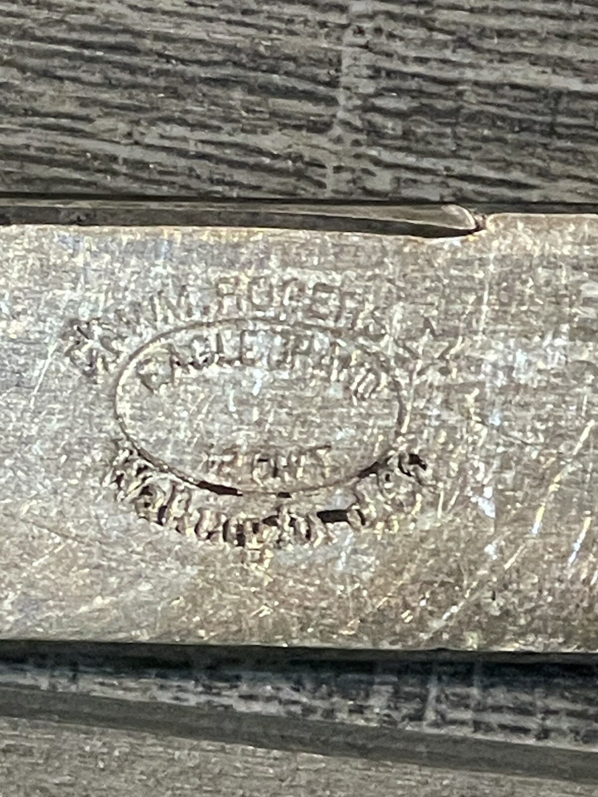 Vtg Lot of 5 WM Rogers Knife Knives Eagle Brand Silverware Wallingford ...