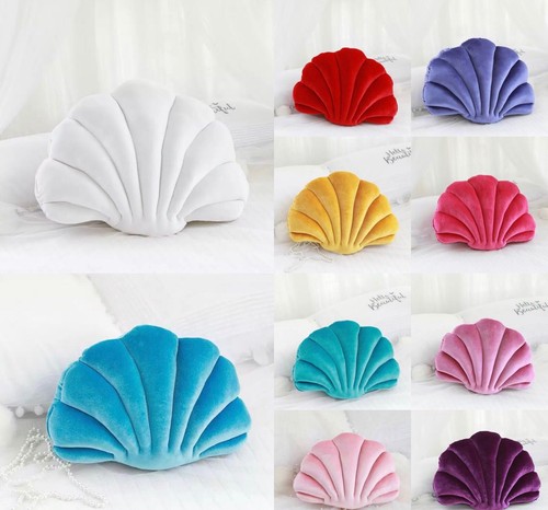 UK Shell Shaped Comfortable Cushion For Sofa Sea Shell Pillow Fashion ...