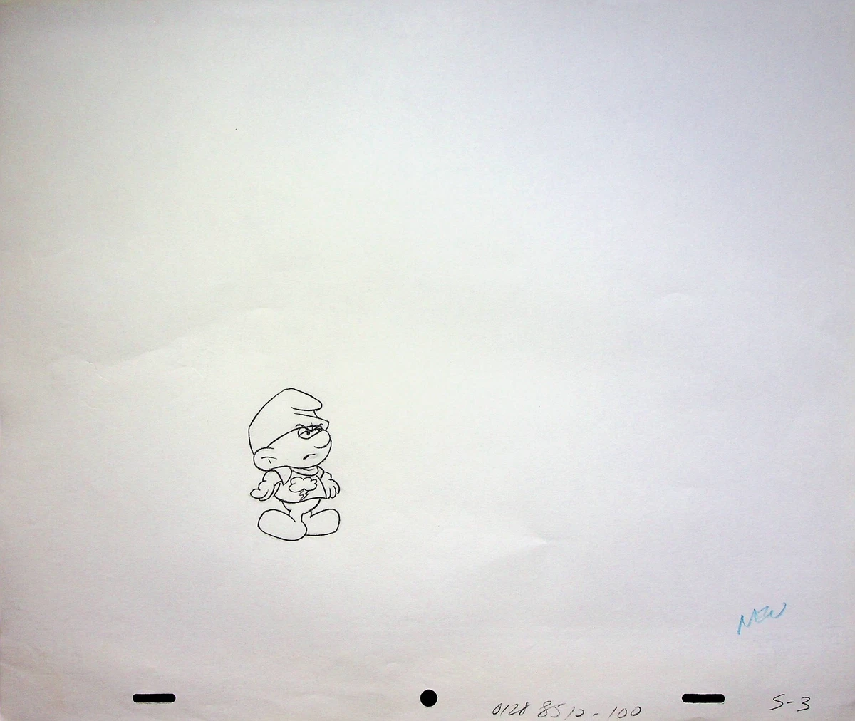 Pencil Test Animation Smurf
