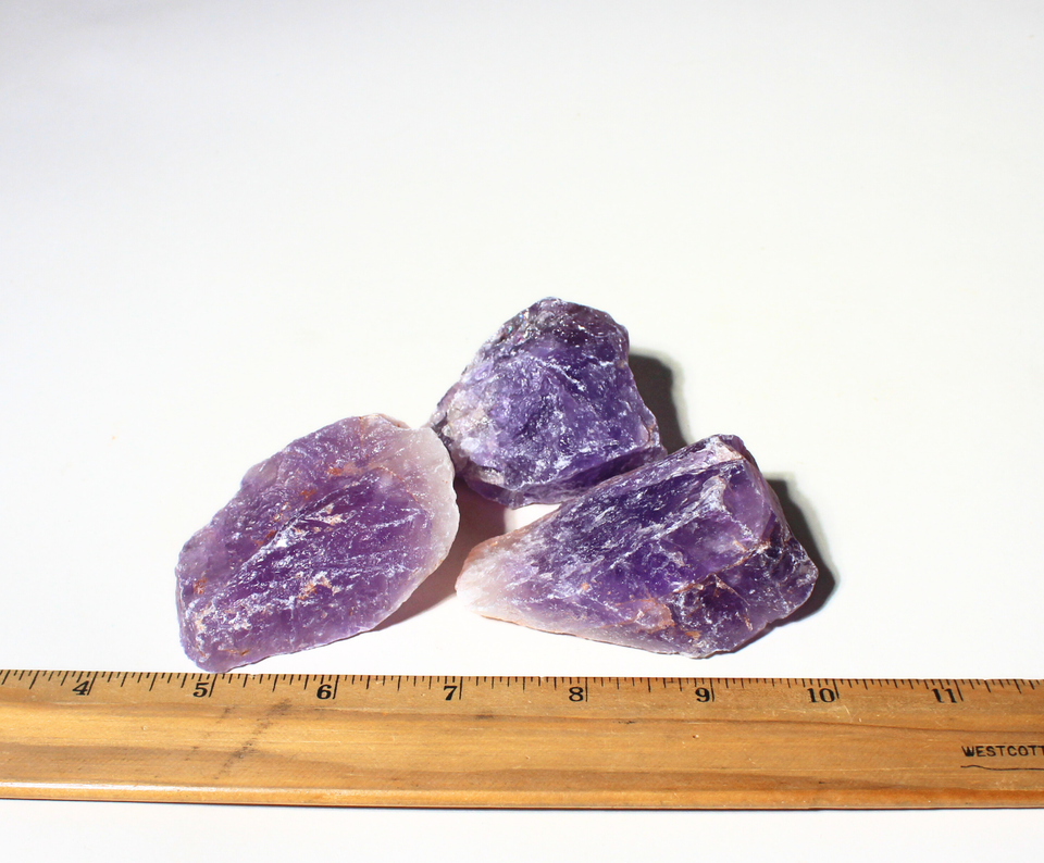 Amethyst from Brazil - Large Rough Rocks for Tumbling -Bulk Wholesale ...