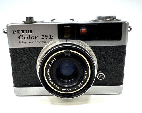 PETRI COLOR 35E Camera Fully Automatic FOR PARTS or REPAIR -- UNTESTED ...