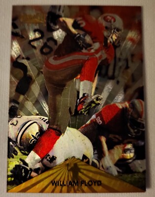 1996 Pinnacle Trophy Collection William Floyd Football Card | eBay