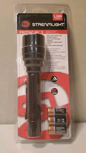 Streamlight ProTac HL 3 Flashlight With Belt Holster. Brand New. | eBay