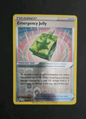Emergency Jelly 155/195 Swsh12: Sword & Shield - Silver Tempest Reverse ...