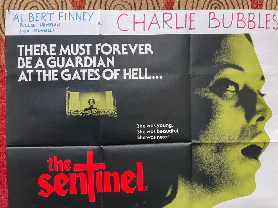 THE SENTINEL (1977) Original UK Quad Film Movie Poster Classic 1970's ...