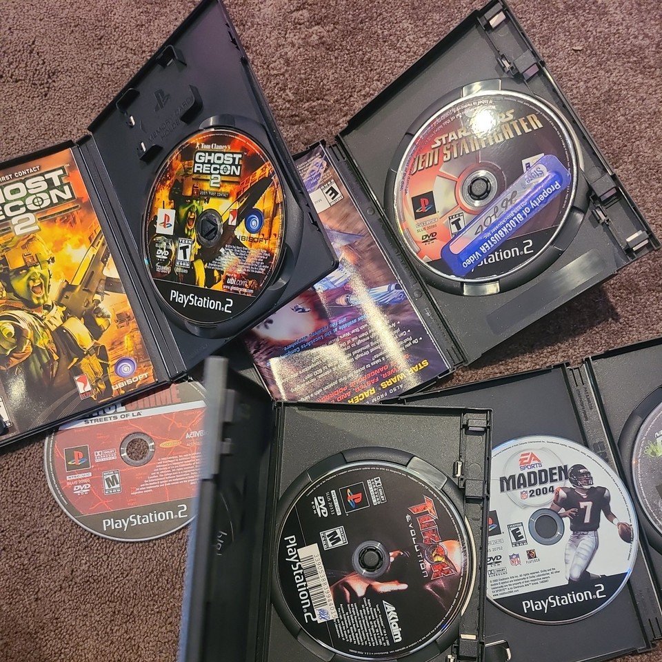 2000s Sony PlayStation 2 PS2 Video Game Lot of 7 Mixed Games Bundle | eBay