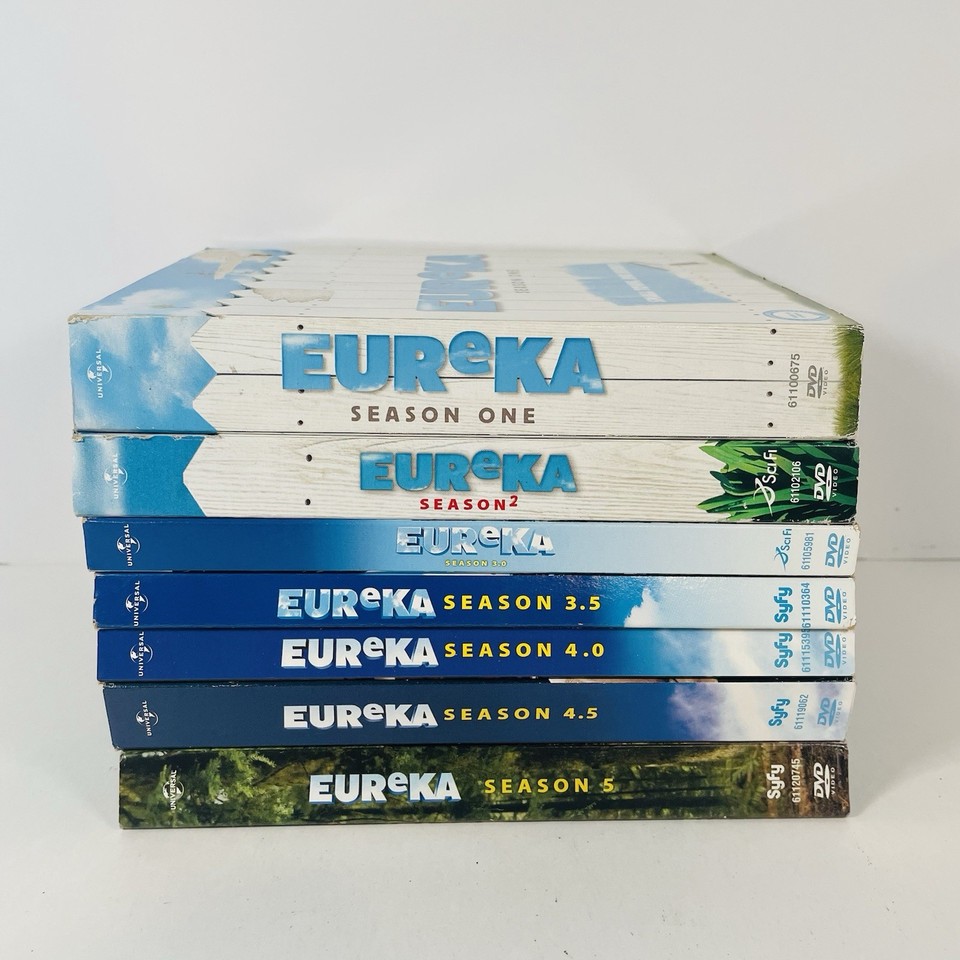 Eureka: The Complete Series (Seasons 1-5, DVD) SyFy, 1/2/3.0/3.5/4.0/4 ...