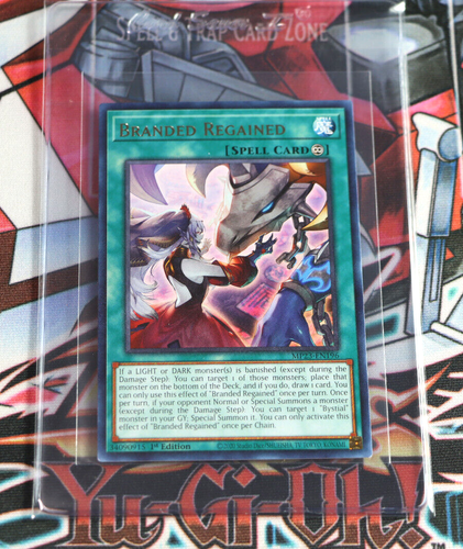 YuGiOh Spell Card Branded Regained MP23-EN196 1st Edition Rare | eBay