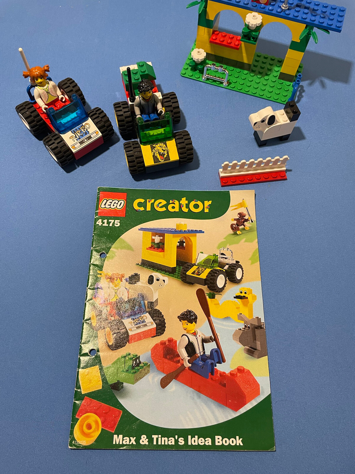 LEGO 4175 Creator Abenteuer mit Max und Tina Idea Book mit Bauanleitung ...
