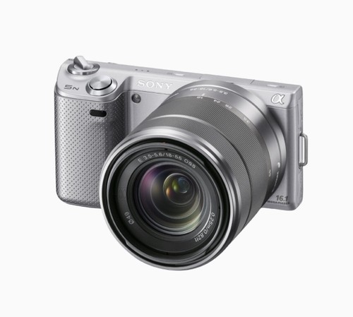 Sony Alpha NEX-5N 16.1MP Digital Camera changeable Lens w/18-55mm Lens ...