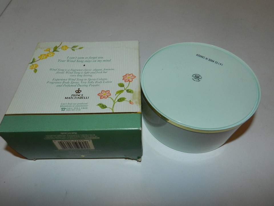 Wind Song by Prince Matchabelli 4 oz Dusting Powder for Women New In ...