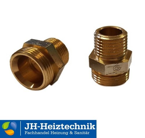 Comisa Nippel, Doppelnippel mit Eurokonus, Fitting, Schraubfitting ...