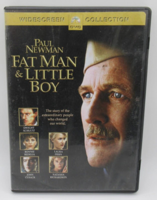 FAT MAN & LITTLE BOY DVD MOVIE, PAUL NEWMAN, LAURA DERN, JOHN CUSACK ...