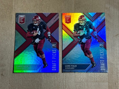(2) 2018 Titans/Dolphins Luke Falk Elite Draft Picks VARIATION #120 RC ...