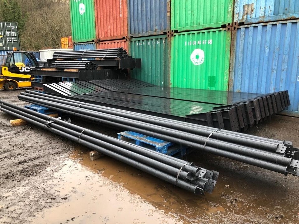 CE Steel Framed Building Portal Frame Kit Building Self Storage Farm ...