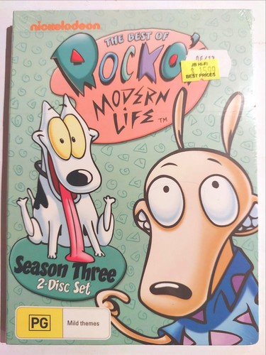 The Best Of Rocko's Modern Life : Season 3 (2 DVD Set) Region 4, New ...